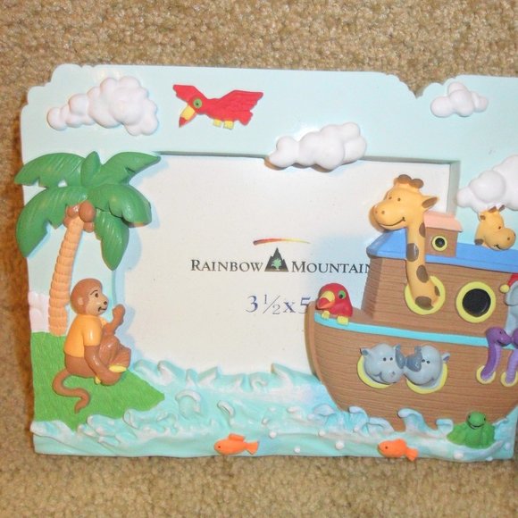 Accents | Figi Graphics 3d Resin Noahs Ark Photo Frame 3 12 X 5 | Poshmark
